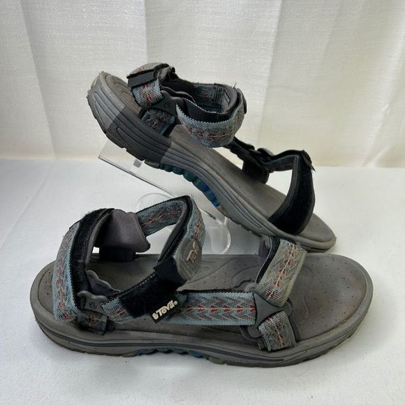 Teva | Shoes | Vintage Teva Womens Blue Slide Sport Sandals Size 1 ...